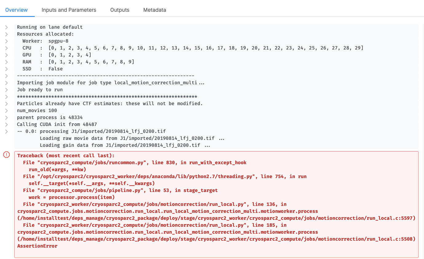 Local Motion ERROR - Motion Correction - CryoSPARC Discuss
