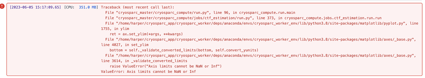 Patch Ctf Estimate Failed Ctf Estimation Cryosparc Discuss
