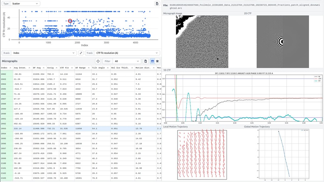 Patch Ctf Weird Results Ctf Estimation Cryosparc Discuss