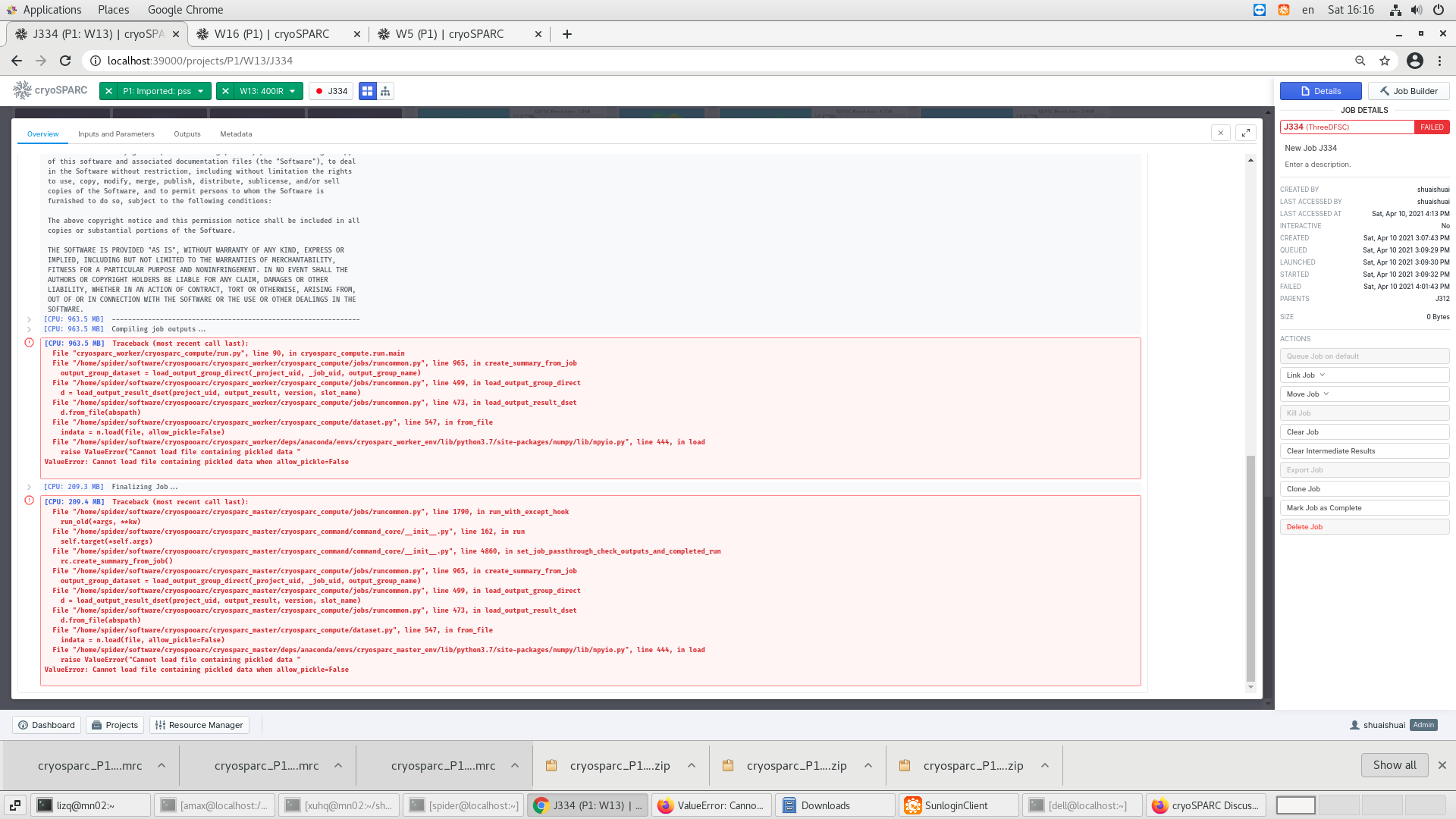 ValueError Cannot Load File Containing Pickled Data When Allow pickle